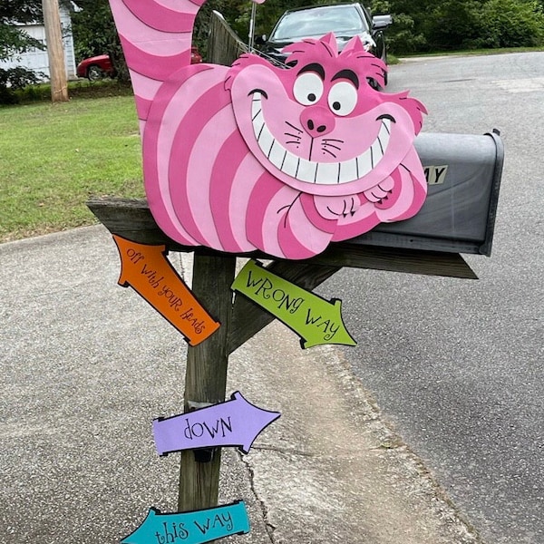 Alice in Wonderland (this Way, That Way) Signs - Etsy