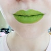 CHRYSALIS Liquid Lipstick, Bright Spring Green, Matte Green Lipstick ...