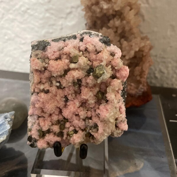 Golden Healer With Pink Phantom Lodolite Garden Quartz Crystal Free ...