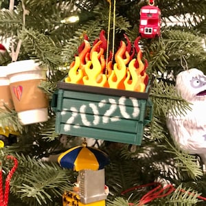 Dumpster Fire Ornament, Gift Box or Kit - Etsy