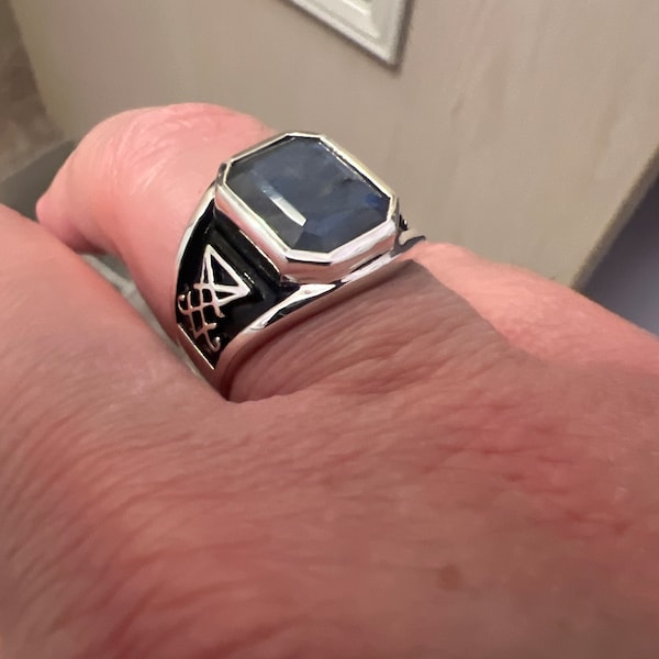 Sigil of Lucifer Ring,labadorite Ring,lucifer Series Sterling Silver ...