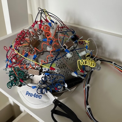 Ghostbusters Keymaster Helmet Egon's Aura Video-analyzer Used on Vinz ...