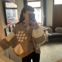 The Luna Cardigan Crochet Pattern | PDF PATTERN With Design Template ...