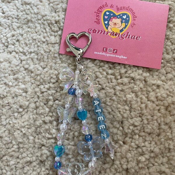 Seventeen Sarangahe Keychains | Kpop Keychain | Seventeen Keychain - Etsy