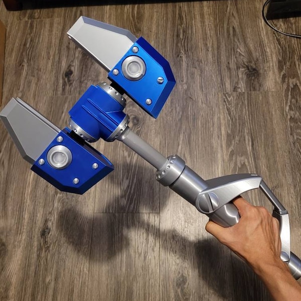 Ratchet & Clank Millennium 12 Omniwrench Replica - 3D Printed Cosplay ...
