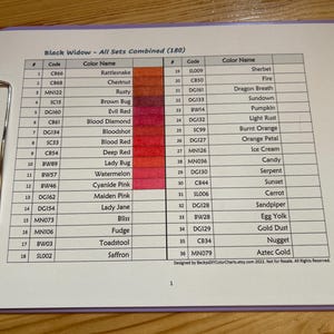 180 Colors - 1 Page - DIY Blank Color Chart /swatch Sheet - Digital ...