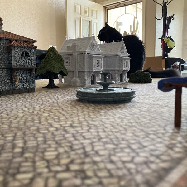 Guild Hall Table Top Terrain Building | Guild House | Tavern | D&D ...