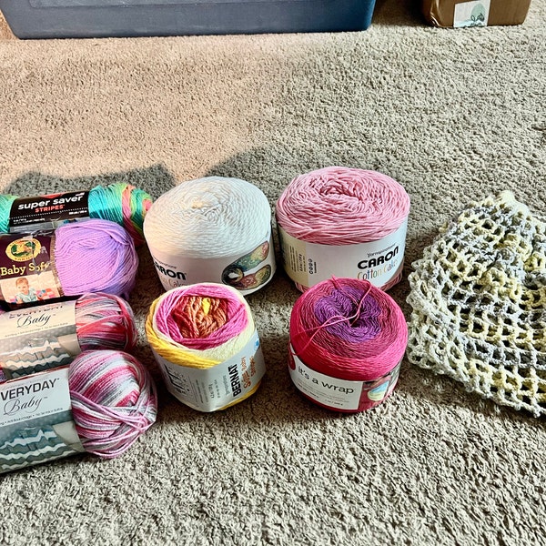 Beautiful, Moss Stitch "everything" Blanket W/ Multiple Colors, Ready ...