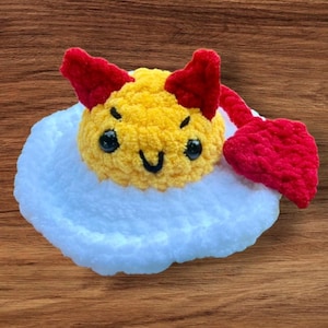 Crochet Sleeping Pink Puff Character PDF PATTERN Pink Plush Amigurumi ...