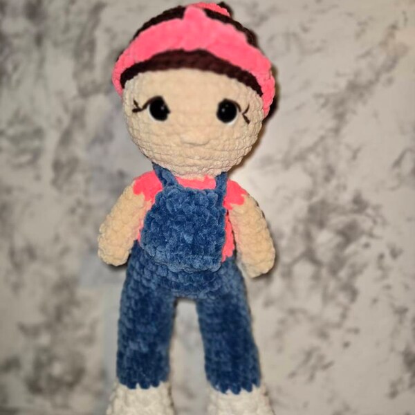 Crochet Ms. Rachel Pattern, Ms. Rachel Doll Pattern, Ms. Rachel Crochet ...