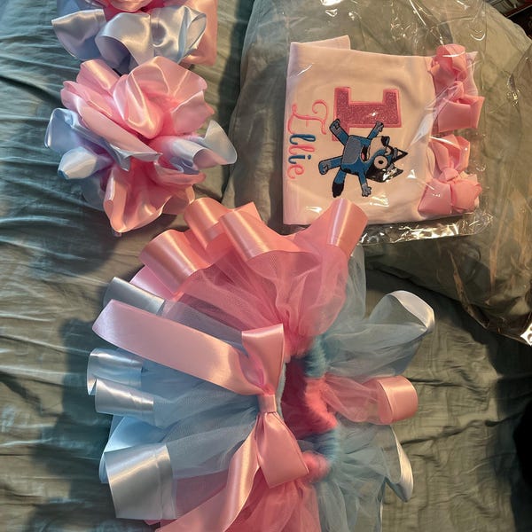 Boss Baby Birthday Tutu Outfit: Custom Name, Black & Pink Tutu Set - Etsy