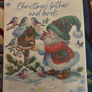 Mill Hill Charmed Ornament Santa Faces Beaded Cross Stitch Kit ~ Santa ...