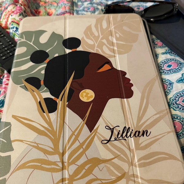 Fairy Tales Book Print iPad Case Blue Vintage Book Print Magic Castle ...