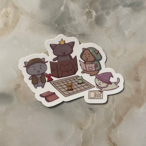 Frog Rogue Class Sticker RPG Sticker Tabletop Gaming - Etsy