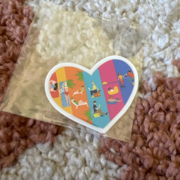 Valentines Day Sticker Pack | Vinyl Sticker, Laptop Sticker, Book ...