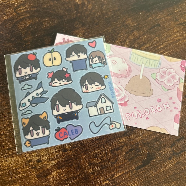 Cute Holographic Seal Sticker Sheet - Etsy