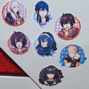 Fire Emblem Awakening Vinyl Stickers, First Gen Females, Fire Emblem ...