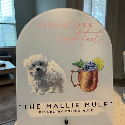 Blank White Acrylic Dry Erase Writing Board With Standoffs Wall ...