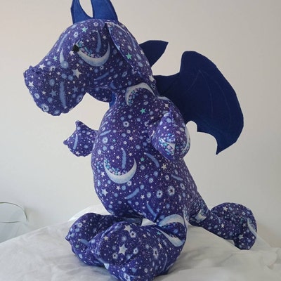 Dragon Toy Sewing Pattern Dragon Plush Sewing Pattern, Instant Download ...