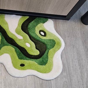 Sky Tufted Rug / 100% Handmade Soft & Fluffy / Custom Tuft Rug - Etsy