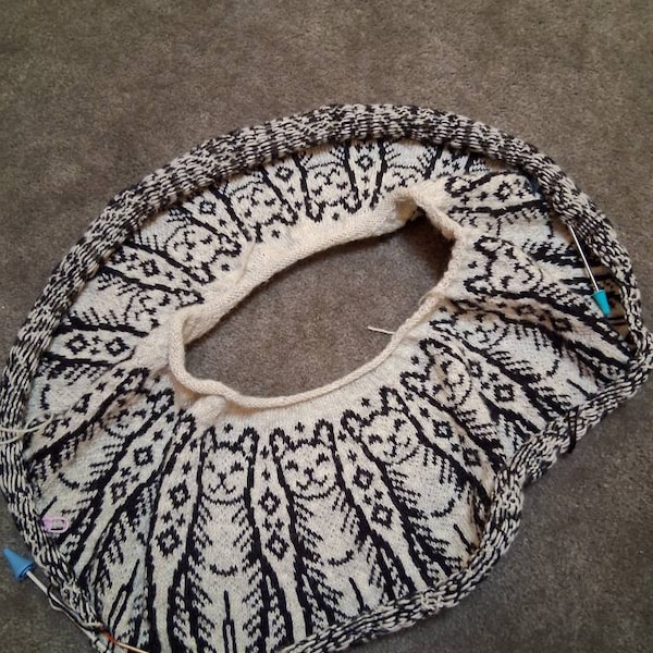 Chunky Mohair Sweater Knitting Pattern for Beginner - Sweater Lana by ...