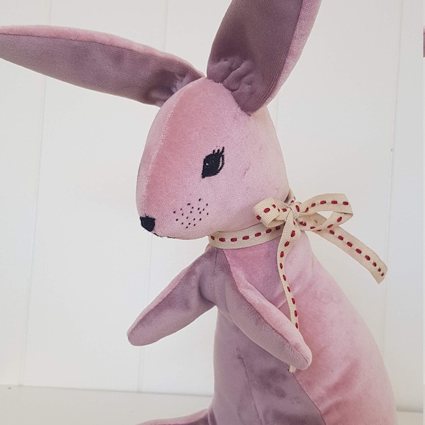 Vintage Style Easter Rabbit PDF Sewing Pattern and Video Tutorial - Etsy