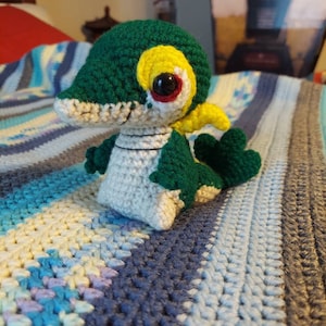 Crochet Porygon Inspired Chibi Pokemon | Etsy