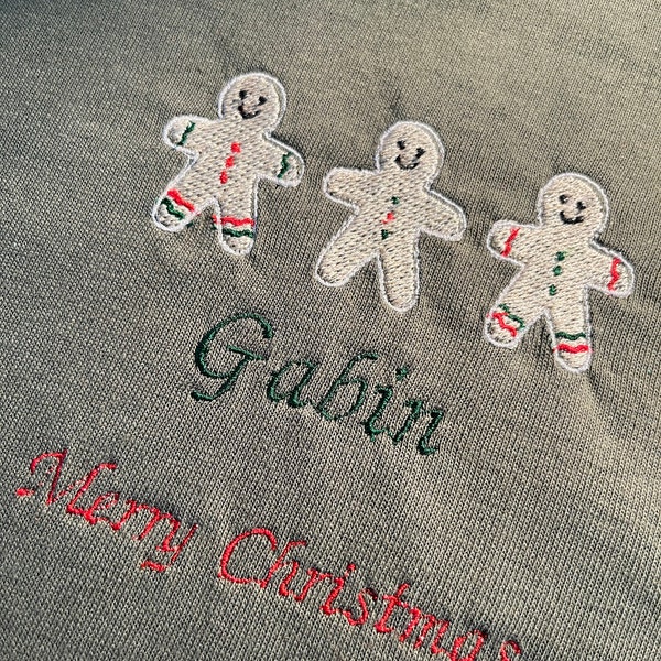 Gingerbread Embroidery Designs: Christmas Baking Embroidery Files ...