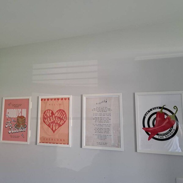 Custom Gig Ticket Poster // Personalised Concert Ticket Stub Print ...