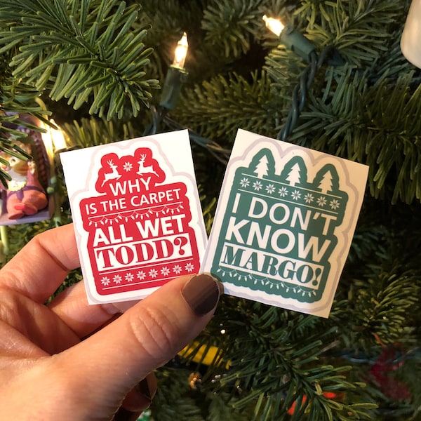 Christmas Movie Stickers! - Etsy