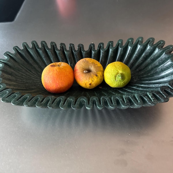 Uneven Table Top Beautiful Rainforest Brown Indian Bidasar Marble Table ...