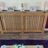 Solid Oak Radiator Covers - Etsy UK