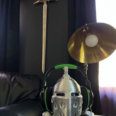 Medieval Knight Headphone Stand Headset Holder Rack, Feudal Joust ...