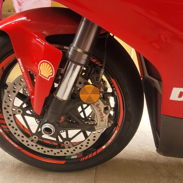 Wheel Stickers for Ducati PANIGALE V4 V4R V4S Rim Tape Motorcycle ...