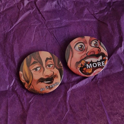 Meme Hewwo Cat, Then Perish Button Badges 45mm - Etsy