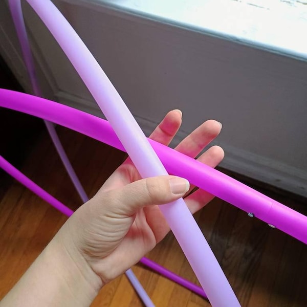 UV Crystal Clear Polypro Hula Hoop - Etsy