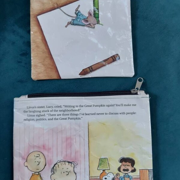 Upcycled Cretors Cheddar Cheese Popcorn Pencil Zip Pouch - Etsy