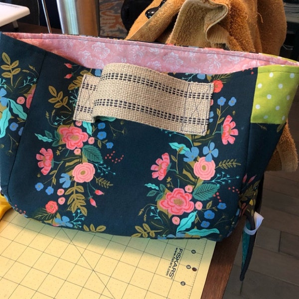 PDF Sewing Pattern - Side Handle Gusset Tote - Etsy