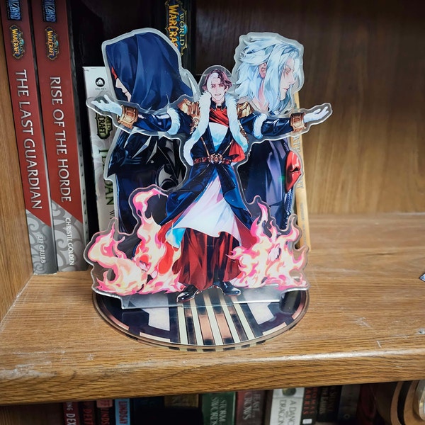 FFXIV Emet-selch Acrylic Standee - Large Multi Layered Display Piece - Etsy