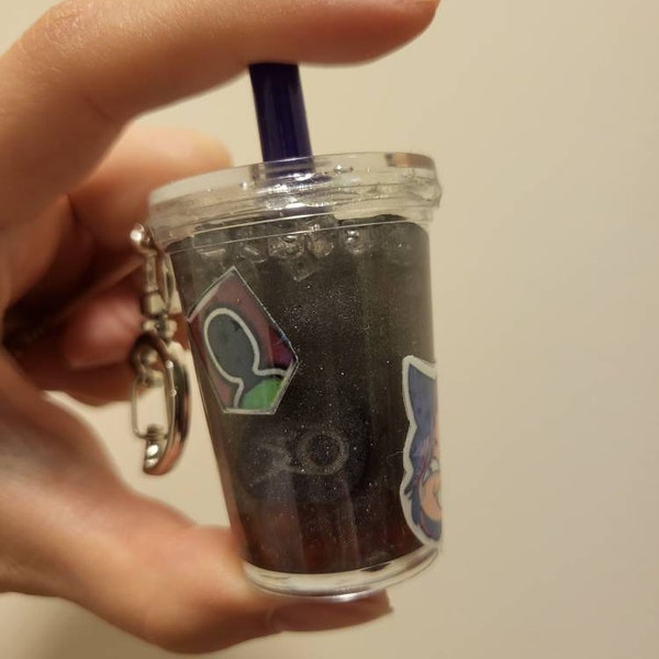 FFXIV Job Stone Handmade Pictomancer Viper Resin Keychain Phonecharm ...