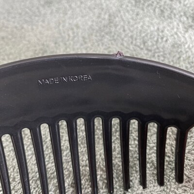 Extra Large Big Flexible Bendable Plastic Banana Hair Comb Clip Women ...