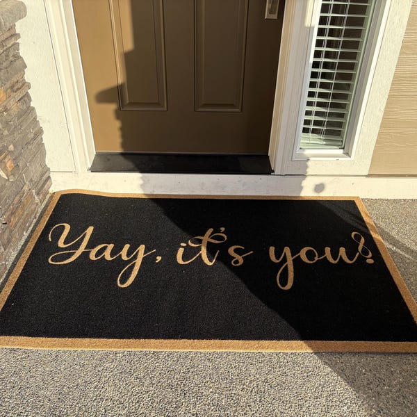 The Most Durable and Elegant Custom Door Mat Available. Infinity Custom ...