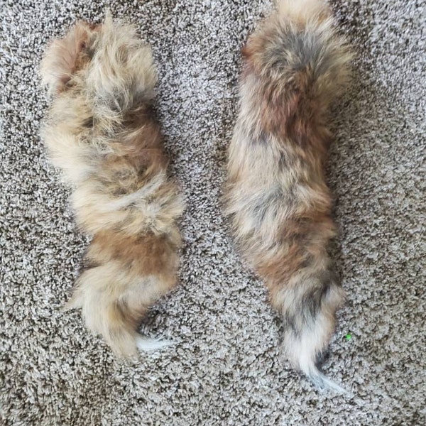 Fox Tail | Red Fox Tails | Costume Cosplay | Therian Tail Mask ...