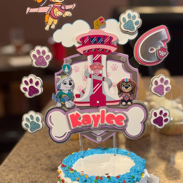 Personalized Boat Cake Topper for a Nautical Birthday, Nautical Party ...