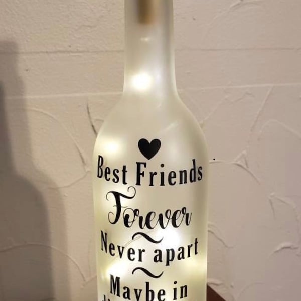 In Loving Memory, Wine Bottle Light, Wedding Memorial Sign, Wedding ...