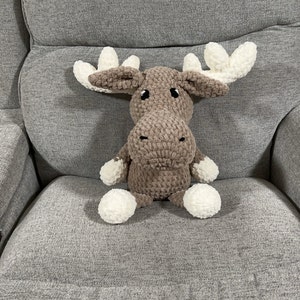 Manny Moose CROCHET PATTERN, Amigurumi Crochet Pattern, PDF, English ...