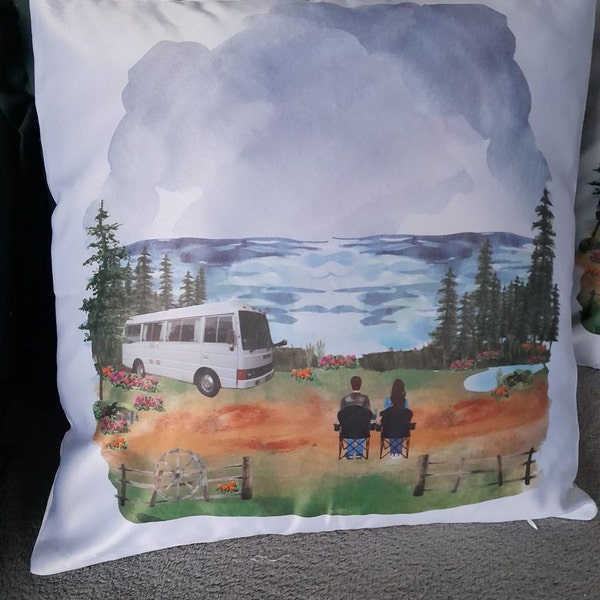 Camping Background, Camping 5th Wheel Columbus 2, PNG - Etsy