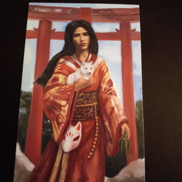 Inari Prayer Card - Etsy