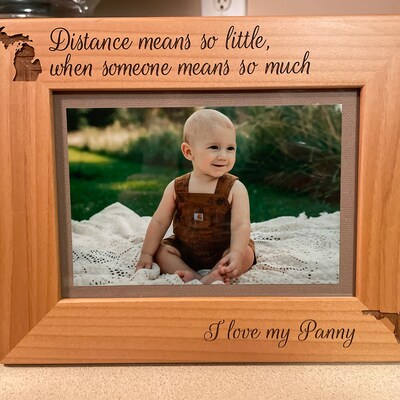 Personalized Long Distance Relationship Picture Frame by Lifetime ...