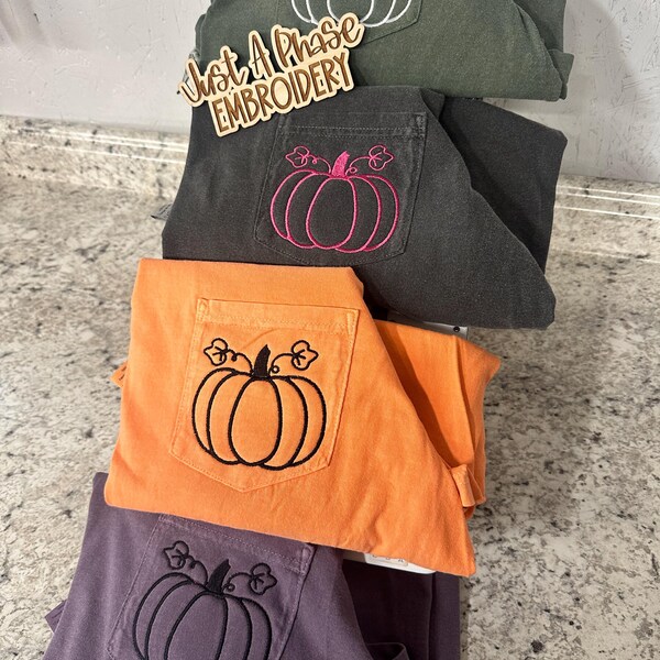 Pumpkin Embroidery Design Fall Outline Machine Pattern 4 Sizes 4x4 ...